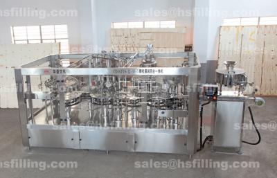China Rotary Orange Juice Hot Filling Machine 40/24/40/10 Fresh Juice Bottle Filling Line 15000 BPH for sale