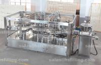 China Rotary Orange Juice Hot Filling Machine 40/24/40/10 Fresh Juice Bottle Filling Line 15000 BPH for sale