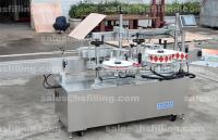 China Automatic Self Adhesive Sticker Labeling Machine for Round Square Bottles 25-100mm Diameter for sale