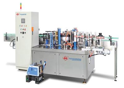 China Hot Glue Automatic Bottle Labeling Machine 550ml PET Bottle 8000BPH - 30000BPH for sale