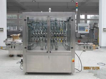 China Automatic Ketchup Filling Machine 4-16 Heads 400-3000 BPH for Glass Plastic Bottles for sale