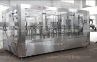 China Fully Automatic 3-in-1 Glass Bottle Filling Machine 2000-12000 BPH CE UL for sale