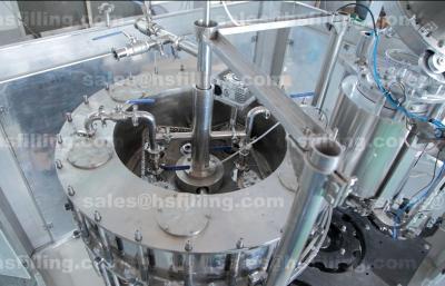 China Automatic Glass Bottle Water Filling Machine 3 in 1 3000-12000 BPH for Beverages for sale