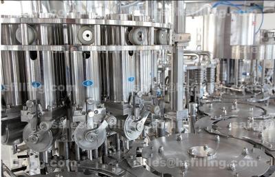 China Automatic Glass Bottle Rinsing Filling Capping Machine 12000bph for Alcohol Drinks for sale