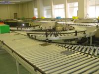 China Steel Roller PET Bottle Air Conveyor for sale