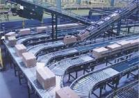 China Stainless Steel Gravity Roller Conveyor 30-50mm Diameter 40kg Capacity for Bottled Water Filling Plant for sale