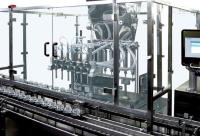 China Automatic Stainless Steel Honey Volumetric Filling Machine 500-2000 BPH CIP for sale