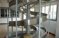 China PET Bottle Industrial Turning Conveyor 200mm Belt Width for Beverage Filling Plant for sale