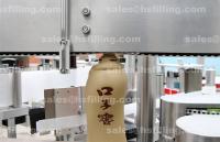China 10000BPH Automatic Plastic Bottle Label Applicator 6.7KW Labeling Machine for sale