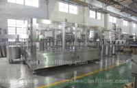 China Full Automatic Glass Bottle Liquid Bottle Filling Machine with twist-off Capping System for sale