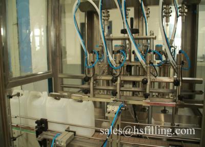China Automatic PLC Piston Ethanol Filling Machine 4-10 Heads 960-2300 BPH for sale