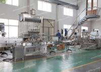 China Automatic PLC Piston Ethanol Filling Machine 4-10 Heads 960-2300 BPH for sale