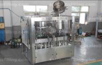 China 3 in 1 Glass Bottle Mineral Water Filling Line 12000 BPH Non Carbonated Drinks Machine for sale