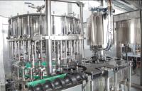 China 3 in 1 Glass Bottle Mineral Water Filling Line 12000 BPH Non Carbonated Drinks Machine for sale