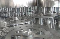 China Purified Mineral Water Bottling Machine 3-in-1 Rinsing Filling Capping 12000 BPH 0.18L-2L Glass Bottle for sale