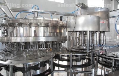 China PET Bottle Carbonated Drink Filling Machine 3 In 1 DCGF 18-18-6 0.25L-2L 4000-6000 BPH for sale