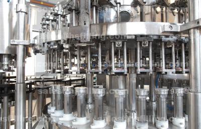 China Carbonated Drink Filling Machine 3 in 1 2000-20000 BPH ISO CE PLC Control for sale