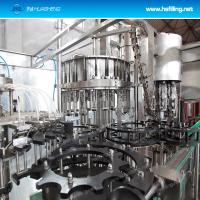 China Automatic 3-in-1 Wine Vodka Bottle Filling Machine 3000-12000 BPH Glass Bottle Production Line for sale