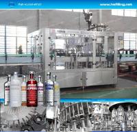 China Glass Bottle Alcohol Filling Machine 3000-12000 BPH CE ISO GMC SGS for sale