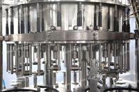 China Small Scale Glass Bottle Automatic Alcohol Filling Capping Machine Liquid Bottle Filling Machine CE , ISO for sale