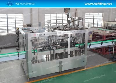 China ROPP Lid Glass Bottled Alcoholic Beverage Filling Machine 3000-12000 BPH for sale