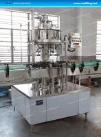 China Small Linear Filling Line for Glass Bottle Wine Whisky Liquid Filling Machine 3000-12000 BPH for sale