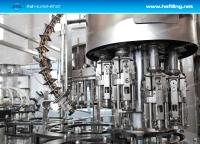 China Automatic Glass Bottle Alcohol Washing Filling Capping Machine 3-in-1 3000-12000 BPH for sale