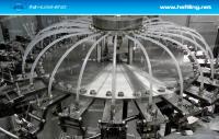 China Automatic Glass Bottle Alcohol Washing Filling Capping Machine 3-in-1 3000-12000 BPH for sale