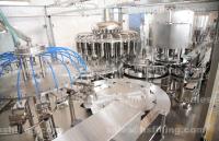 China Full Automatic 3 in 1 Fruit Juice Filling Machine for PET Bottles 10000 BPH Hot Fill for sale