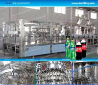 China 0.2L-2L Carbonated Filling Machine 7000-8000 BPH PET Glass Bottle Soft Drink Filler for sale