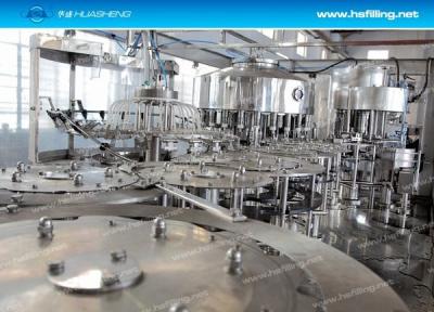 China Soda Water Carbonated Drink Filling Machine 5000-6000 BPH PLC Touch Screen for sale