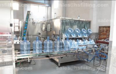 China Automatic 5 Gallon Barrel Water Filling Machine 100-600 BPH SUS304 CE for sale