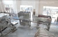 China Automatic 3-5 Gallon Barrel Water Filling Machine 100-600 BPH Rinsing Capping for sale