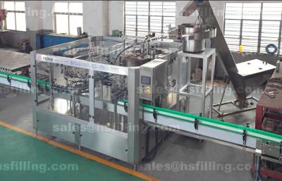 China Touch Screen Glass Liquid Bottle Filling Machine For Alcohol Drink for sale