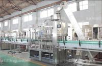 China Automatic Glass Bottle Filling Machine 2 in 1 with Aluminum Screw Capping 3000-4000 BPH for sale