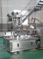 China Full Automatic Oil Filling Machine Linear Type For 1L - 5L Bottles for sale