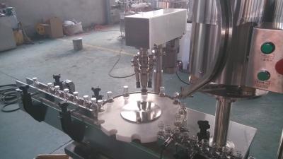 China Automatic Single Head Aluminum Cap Capper Machine for Glass Bottles 2000bph for sale