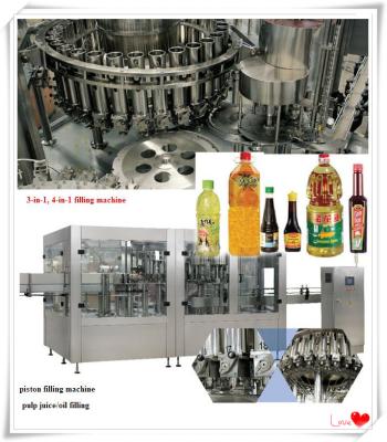 China SS304 PET Bottled Juice Filling Plant Full Automatic 0.25-2L 17000-18000 BPH for sale