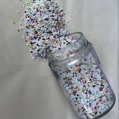 China Plastic Graunles Melamine Blasting Media 2.36mm Sand Blasting Sand for sale