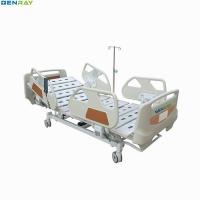China Electric 5 Function Hospital Bed For Patients Steel Frame for sale
