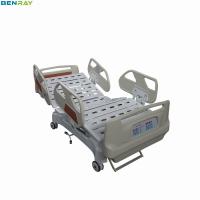 China 5 Function Hospital Bed Patient Electric Silent Wheels for sale