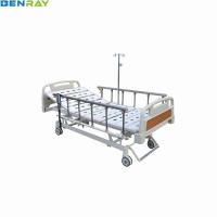 China Detachable 6 Rank Al Alloy Side Rail Three Function Hospital Bed for sale