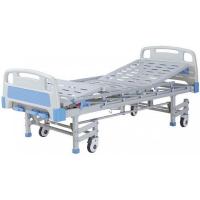 China 4 Part Steel Bedboards 3 Crank Manual Hospital Bed for sale