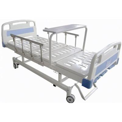 China 3 Function Manual Hospital Bed 450-700mm Height Adjustment Manual Patient Bed for sale