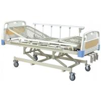 China 350-690mm Height Adjustment 3 Function Hospital Manual Bed for sale