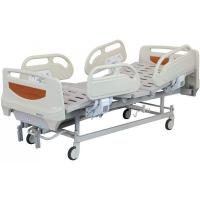 China 2150 X 1050 X 500mm Overall Size 2 Crank Manual Hospital Bed for sale
