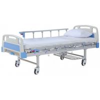 China Backrest Max Upward Angle 70 Degree 1 Crank Manual Hospital Bed for sale