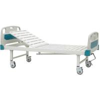 China 1-Crank Manual Hospital Bed for sale