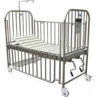 China 2 Crank Manual Children Hospital Bed 1600 X 800 X 700mm Size for sale