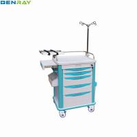 China 625 X 475 X 920mm Hospital Medical Emergency Cart Trolley for sale